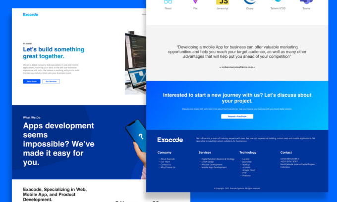 Create and deploy a static landing page for you by Rainerregan | Fiverr