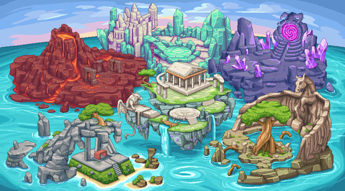 Make high quality pixel art for you by Eddiesonsalazar | Fiverr