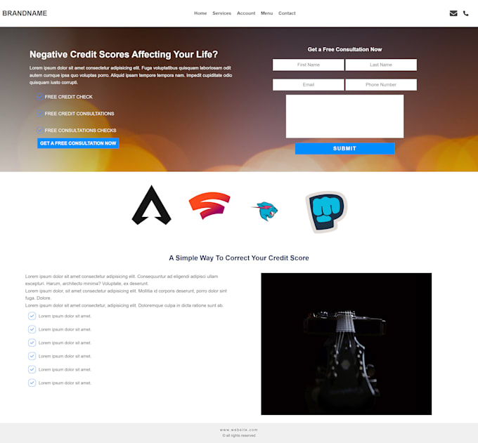 Build responsive landing pages for you by Codercoder00 | Fiverr