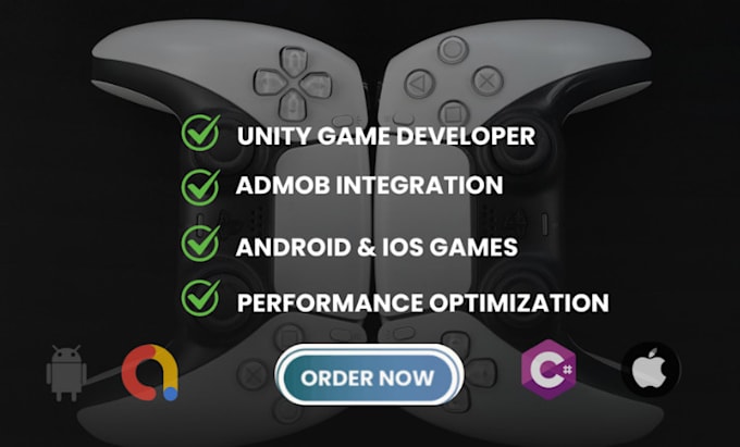 Develop mobile game development, unity game development multiplayer 2d ...