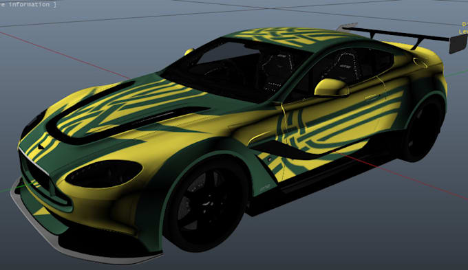 Make livery for fivem gta5 cars with template all nfsmw avaiable by ...