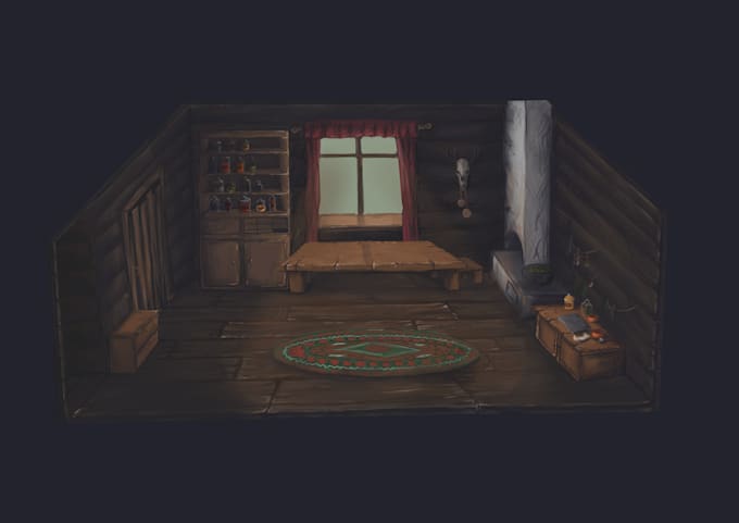 Draw the location in 2d by Daniela_029 | Fiverr