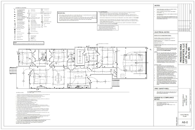 Design full architectural blueprint and mep for city permit by Alex ...