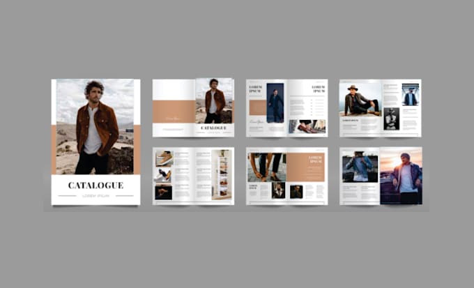 Design product catalog fashion magazine, sale sheet, line sheet design ...