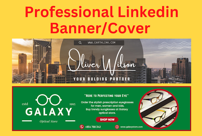 Design unique linkedin banner, header, cover by Talhatariq107 | Fiverr