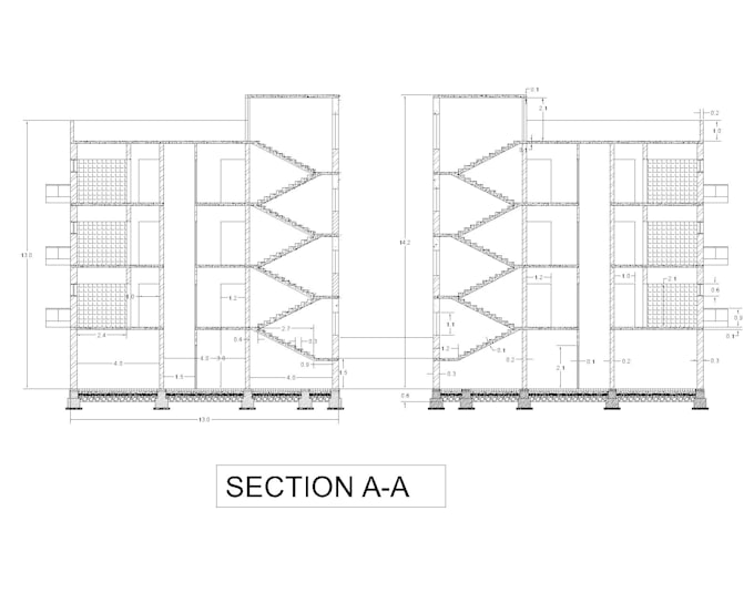 Draw auto cad drawing with center line plan by Rohitrathod122 | Fiverr