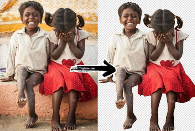 Erase your background picture without ai by Murasakiaufaa | Fiverr