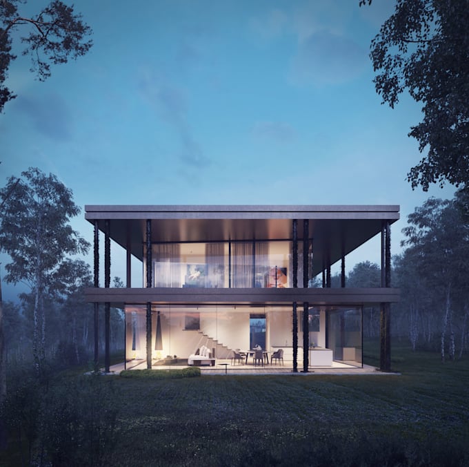 Create architectural visualization of your project by Vaidas_321 | Fiverr