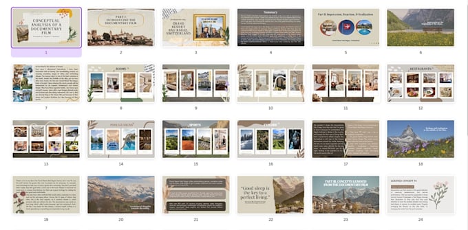 Create professional, modern, and aesthetic powerpoint presentations ...