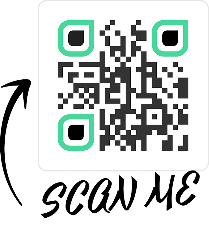 Plan a custom qr code with your logo by Rafsanislam18 | Fiverr