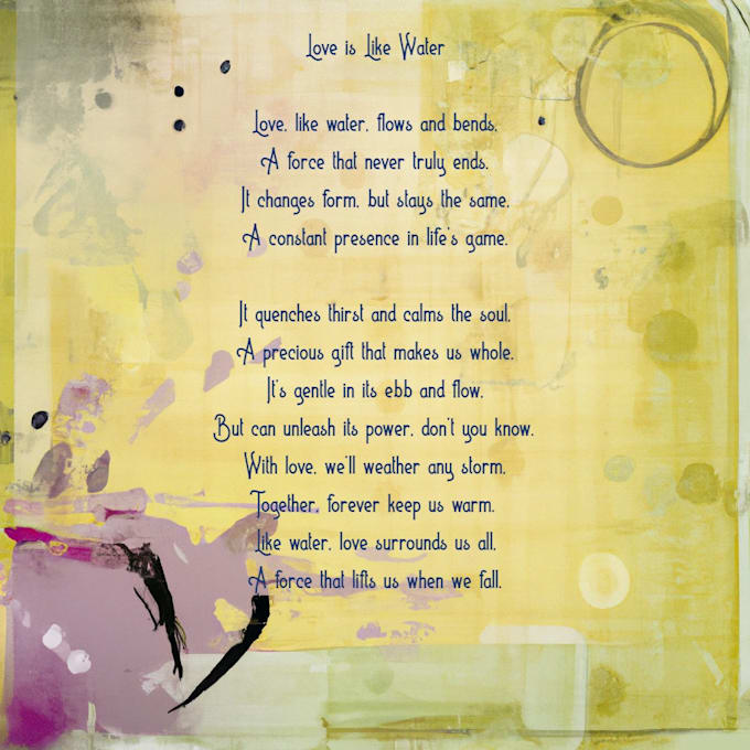 Write 5 unique poems on any topic of your choice by Papnat | Fiverr