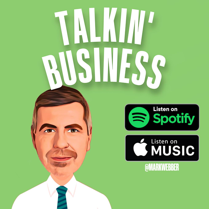 Draw a portrait based podcast cover art by Thekinggrips | Fiverr