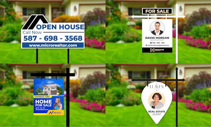 Design outstanding yard sign, signage, signboard, lawn sign for your ...