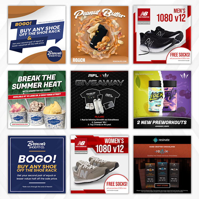 Design social media advertisement posts for your business by ...