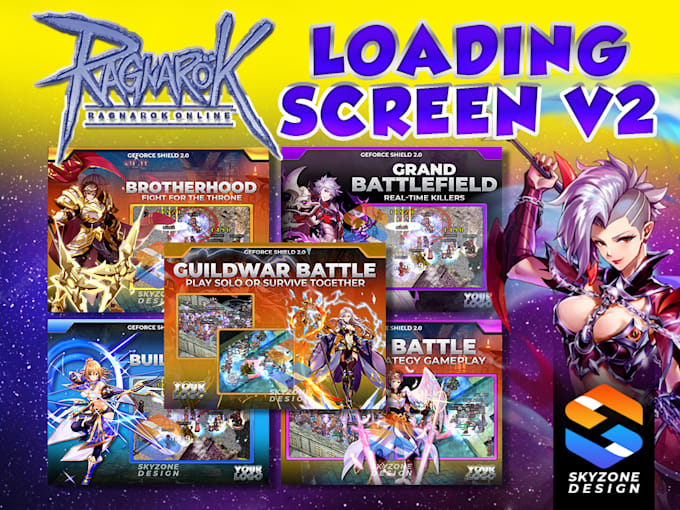 Do loading screen for your ragnarok server by Manlangitva | Fiverr