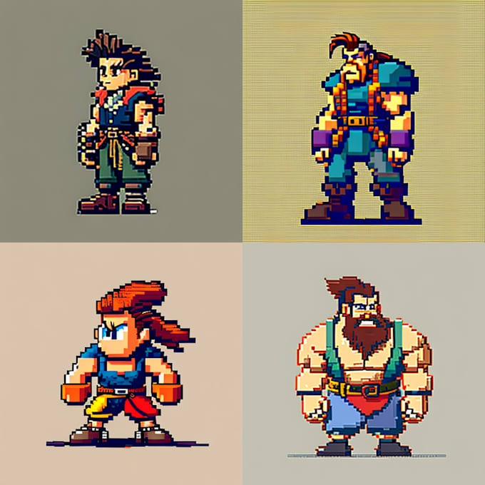 Create custom pixel art character design bringing your ideas to life by ...
