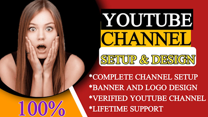 Create and setup youtube channel by Bilalkhanjan | Fiverr