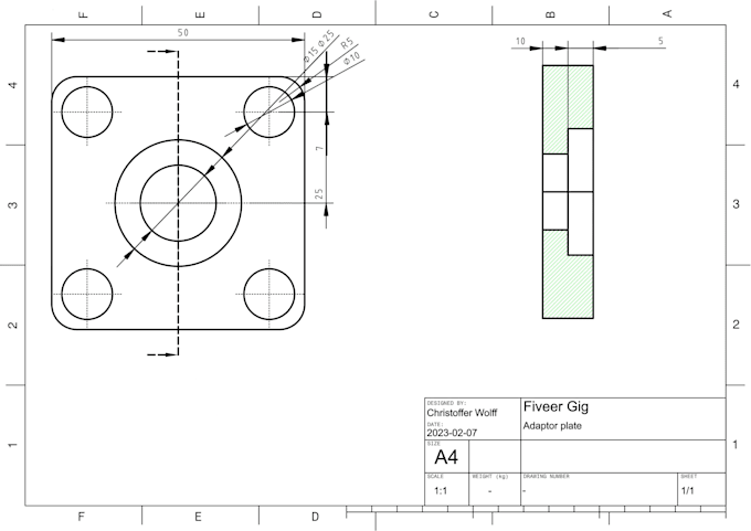 3d modeling and technical drawings by Christofferw99 | Fiverr