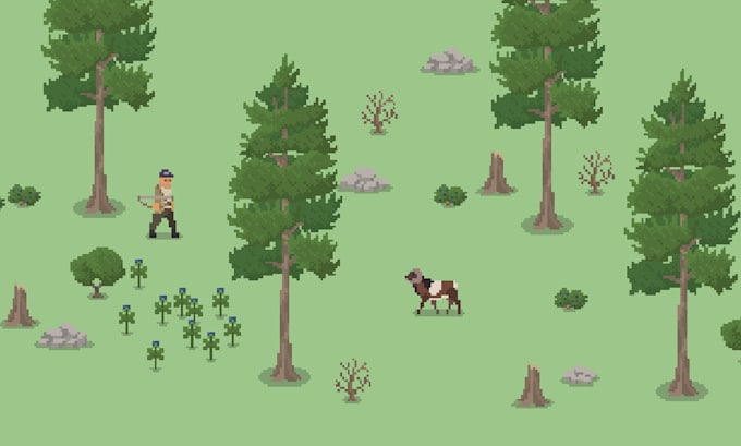 Draw pixel art sprites for you by Forgottencup | Fiverr