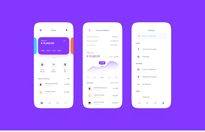 Do prototype, mobile app ui, website ui, ui ux design in figma by Maryamch491 | Fiverr