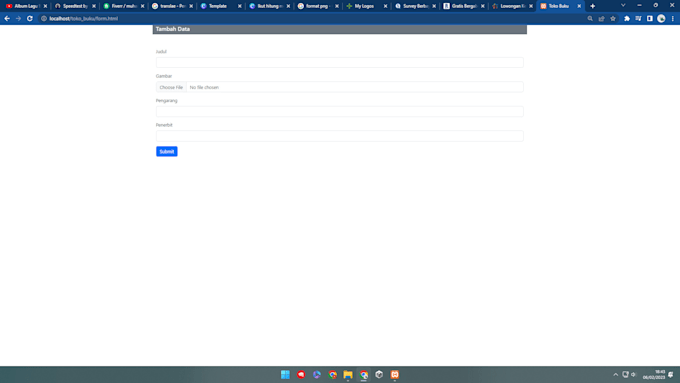 Make you simple website crud with login page by Muhammadhamim10 | Fiverr