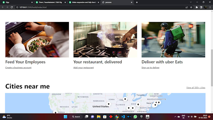 Create Website Using Html Css Javascript And React Js By Kaushalsatani