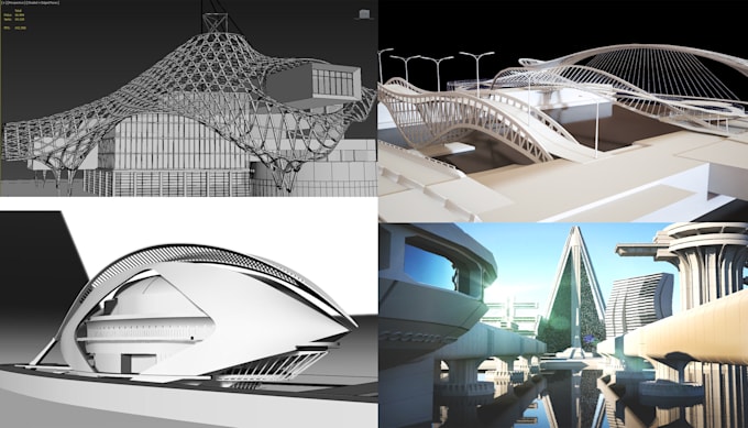 Do parametric design to your architectural project by Arsiquoin | Fiverr