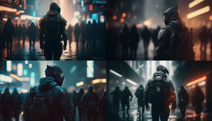 Create a stunning ia concept art for your projects by Kerneldesign | Fiverr