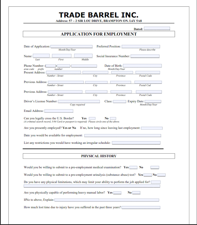 Create fillable or editable pdf forms or file by Sarker_amrita | Fiverr