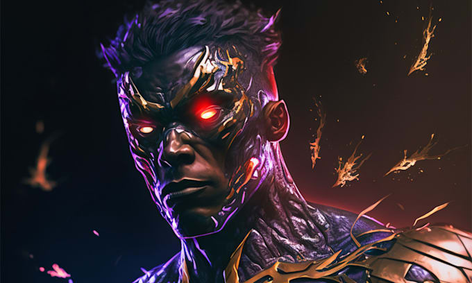 Create fictional character designs or fictional art with midjourney ai ...