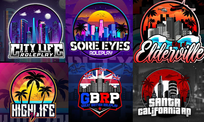 Do professional roleplay logo for fivem and discord for you by ...