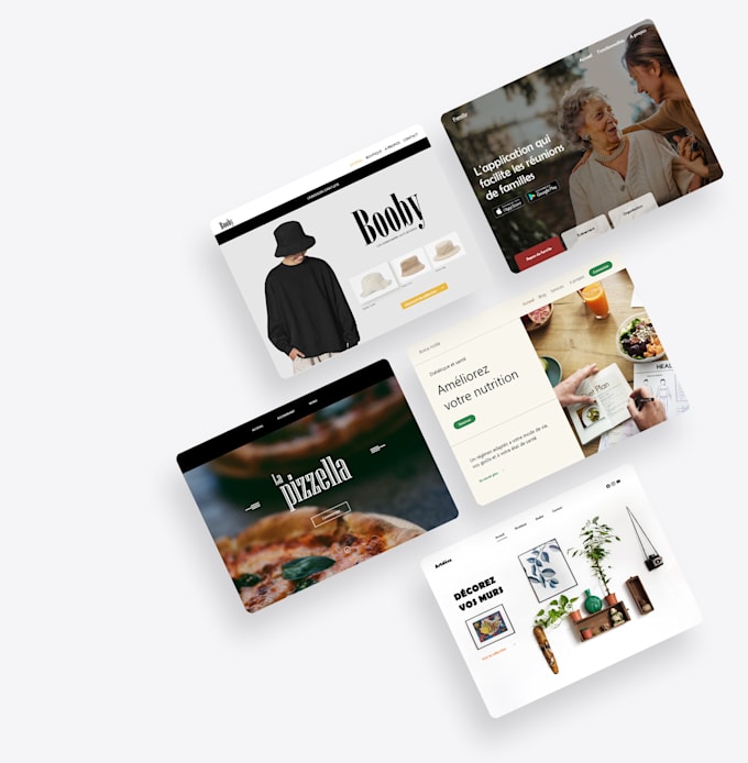 Prototype your website with great ui, ux design by Morganelacour | Fiverr
