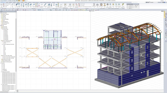 Design civil structure of steel and concrete by Engrimran123 | Fiverr