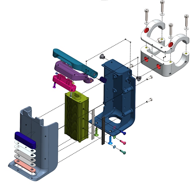 Design 3d cad models using solidworks by Make_eng | Fiverr