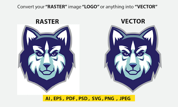 Do vector trace, vectorize logo, redraw convert to vector by Bis_kh | Fiverr