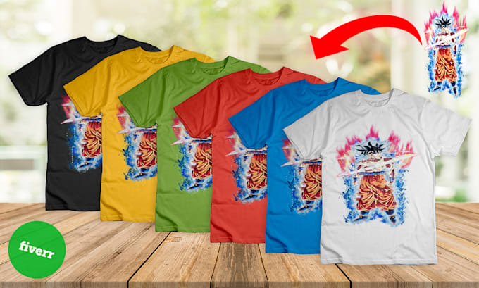 Create custom anime t shirt designs for you to print by Abdennour_ben ...