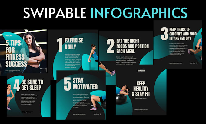 Design engaging instagram carousel posts for your business by Milaulya ...