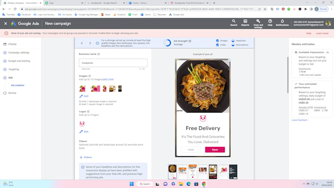Setup and manage google ads adwords display campaign for you by ...