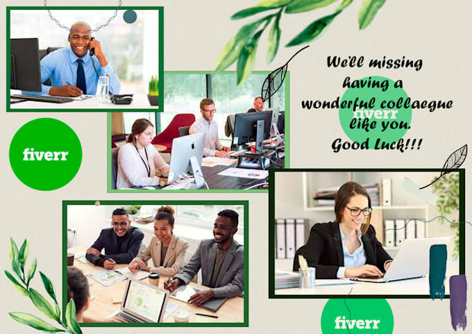 Create an amazing photo collage for you by Fastwriterpm | Fiverr