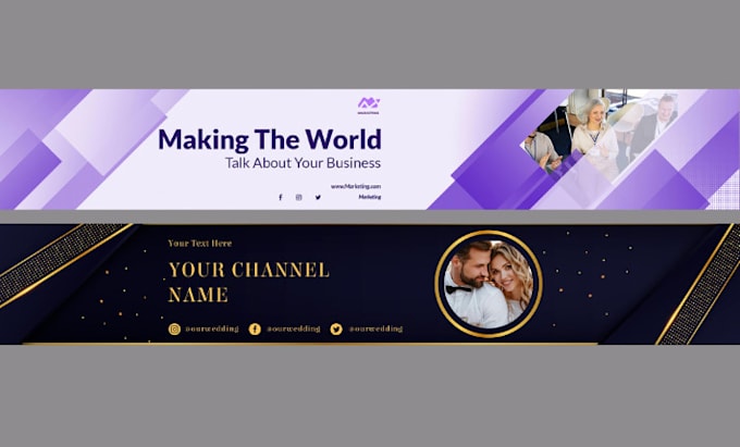 Make a professional roblox banner for your youtube channel by Smaail ...