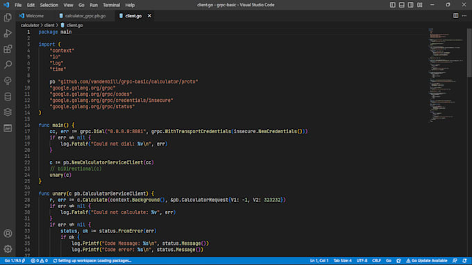 Build golang grpc web service by Vandenbill | Fiverr Build golang grpc web service by Vandenbill | Fiverr