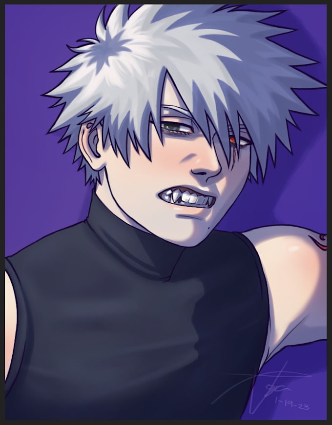 Draw ocs and fanart in anime or semi realistic style by Bythepen98 | Fiverr