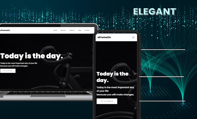 Design and develop a fully responsive website by Mutasim_ | Fiverr
