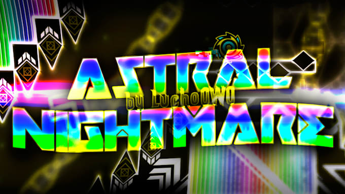To create an amazing geometry dash thumbnail by Elyonnymasna | Fiverr