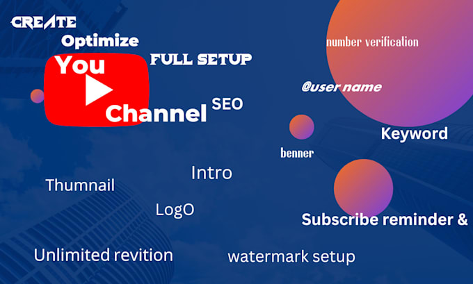 Manage youtube channel professional setup and optimization by ...