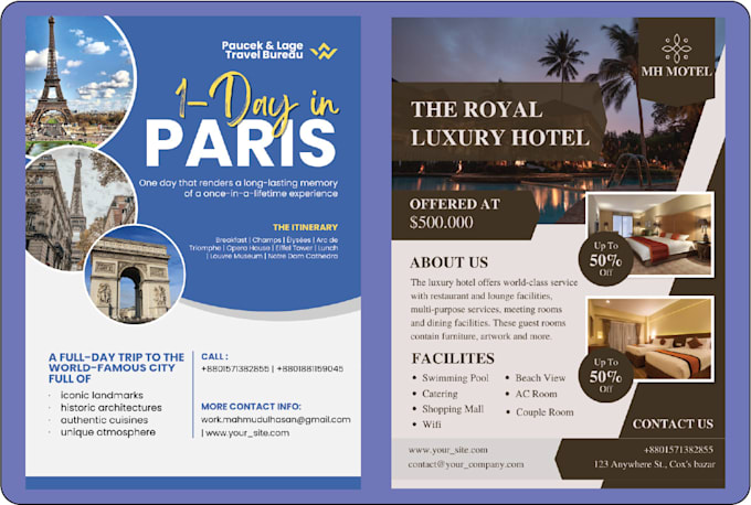 Make professional flyer design, stand out and attract more customers by Mahmudulhasa265 | Fiverr