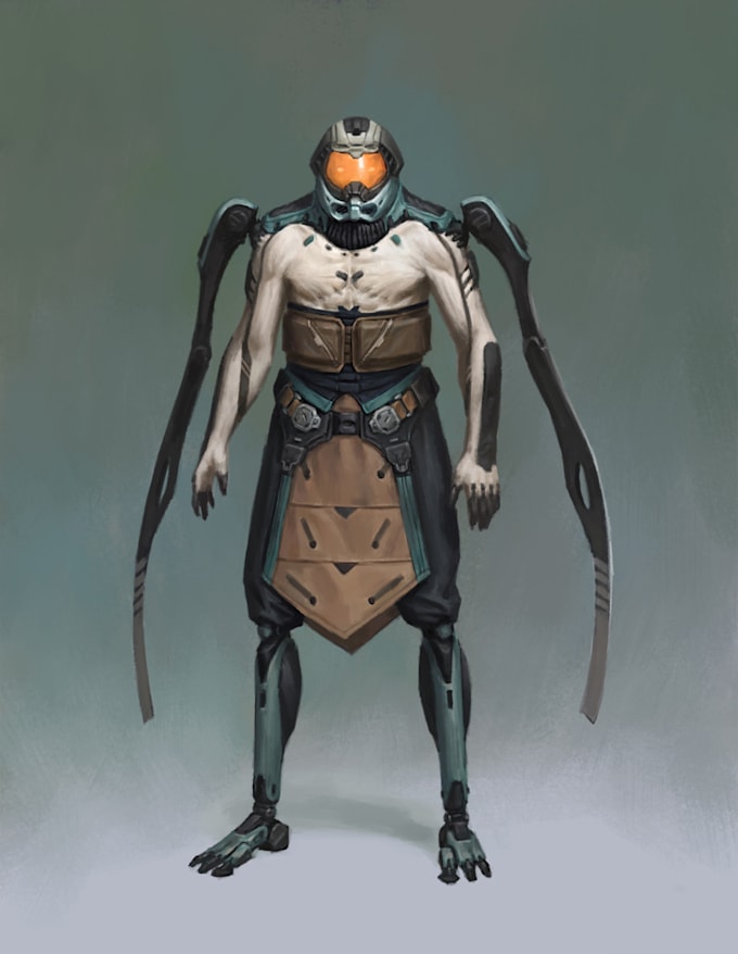 Design characters, dnd, science fiction ,fantasy, modern day by ...