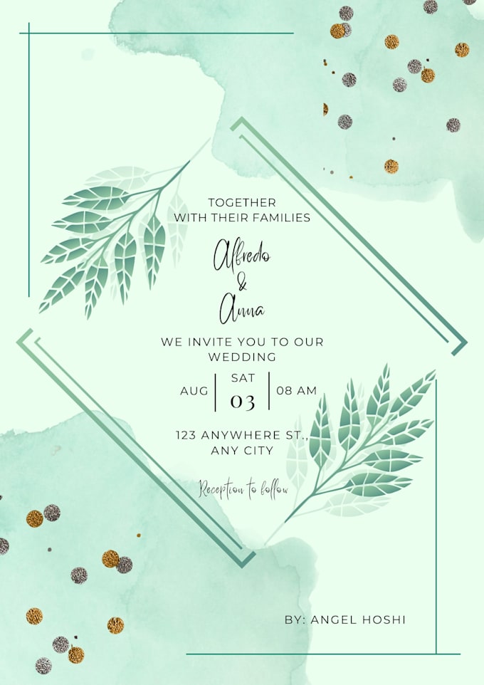 Do posters logo fliers presentations etc by Angelhoshi | Fiverr