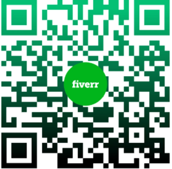 Creat a qr code for your business or personal use by Midabida | Fiverr