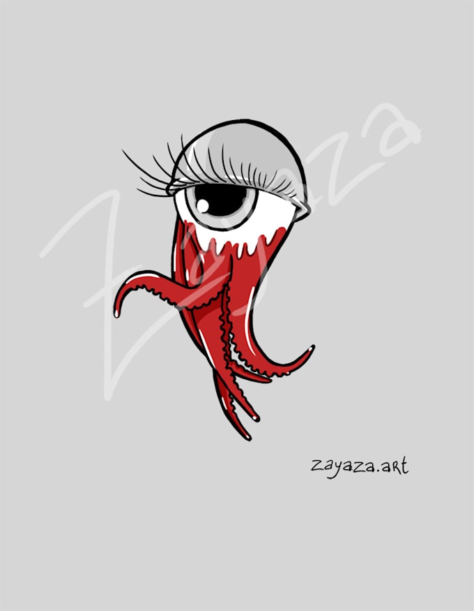 Draw you the perfect custom illustration by Jenyasokolove | Fiverr